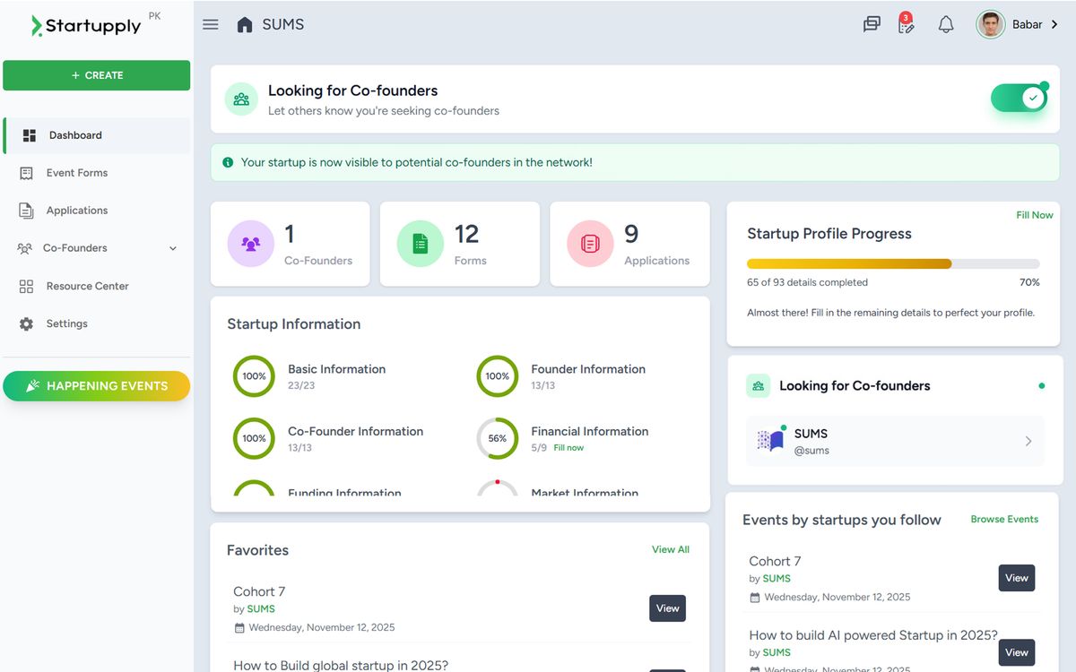 Startupply | Simplify Startup Management | Startupply
